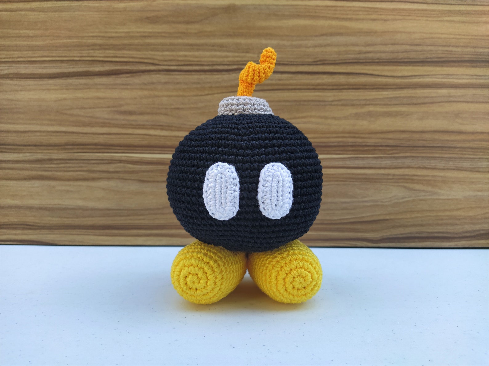 Bob Omb Crochet Pattern, Super Mario Crochet, Bomb Mario Bros Amigurumi ...
