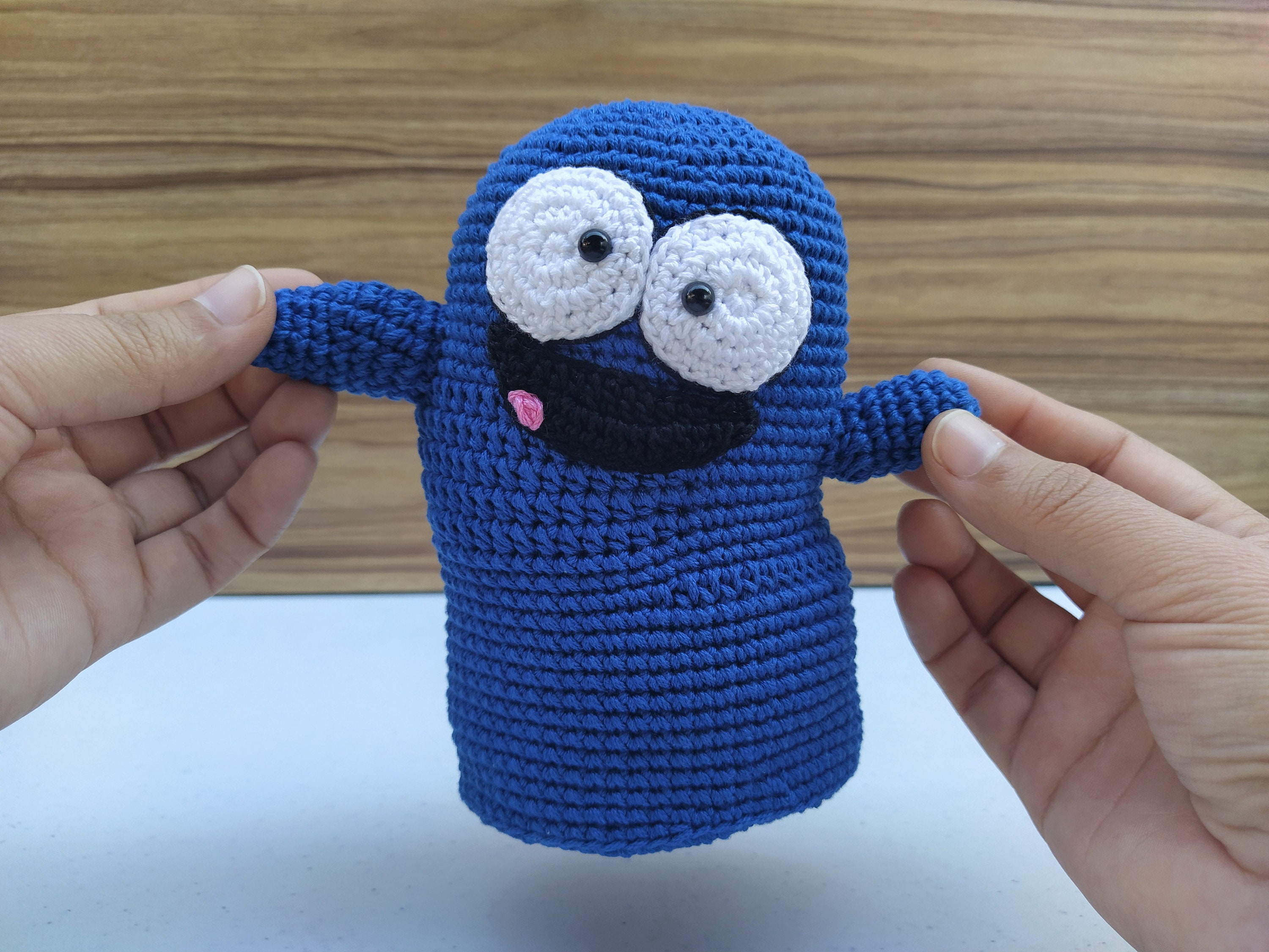 Bloo Crochet Pattern Fosters Home for Imaginary Friends Bloo and Mac Mac and Bloo Monster Doll Mac and Cheese 90s Cartoons Doll Etsy Canada