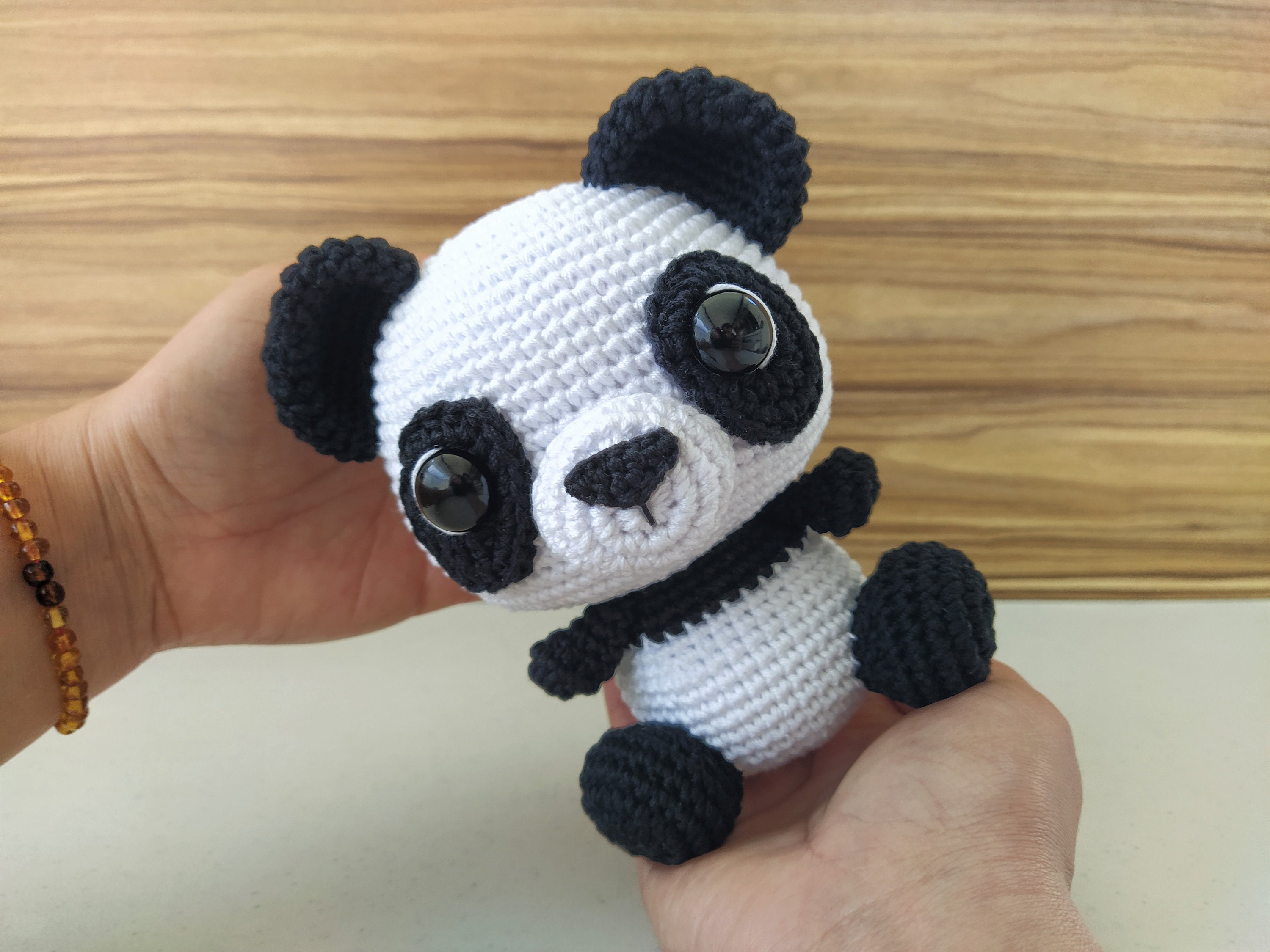 Panda Crochet Pattern Panda Bear Crochet Pattern Panda - Etsy