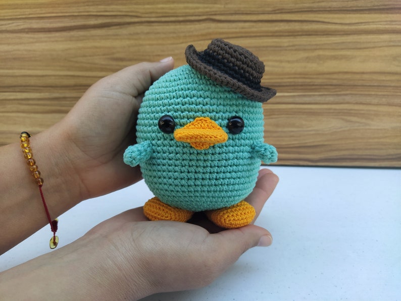 Perry the Platypus Crochet Pattern Phineas and Ferb Pattern - Etsy