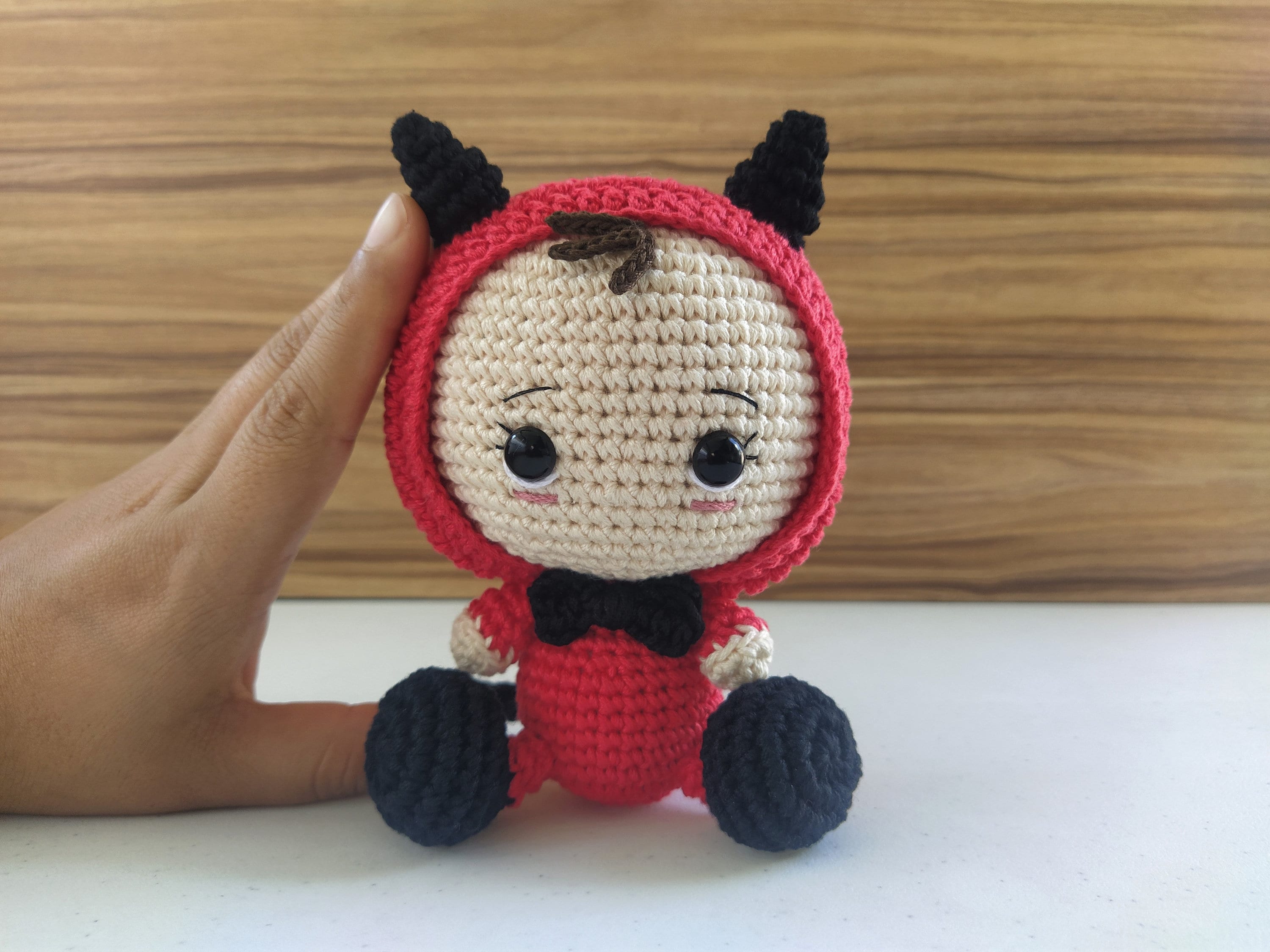 Baby Devil Amigurumi Crochet Pattern Halloween Decor - Etsy