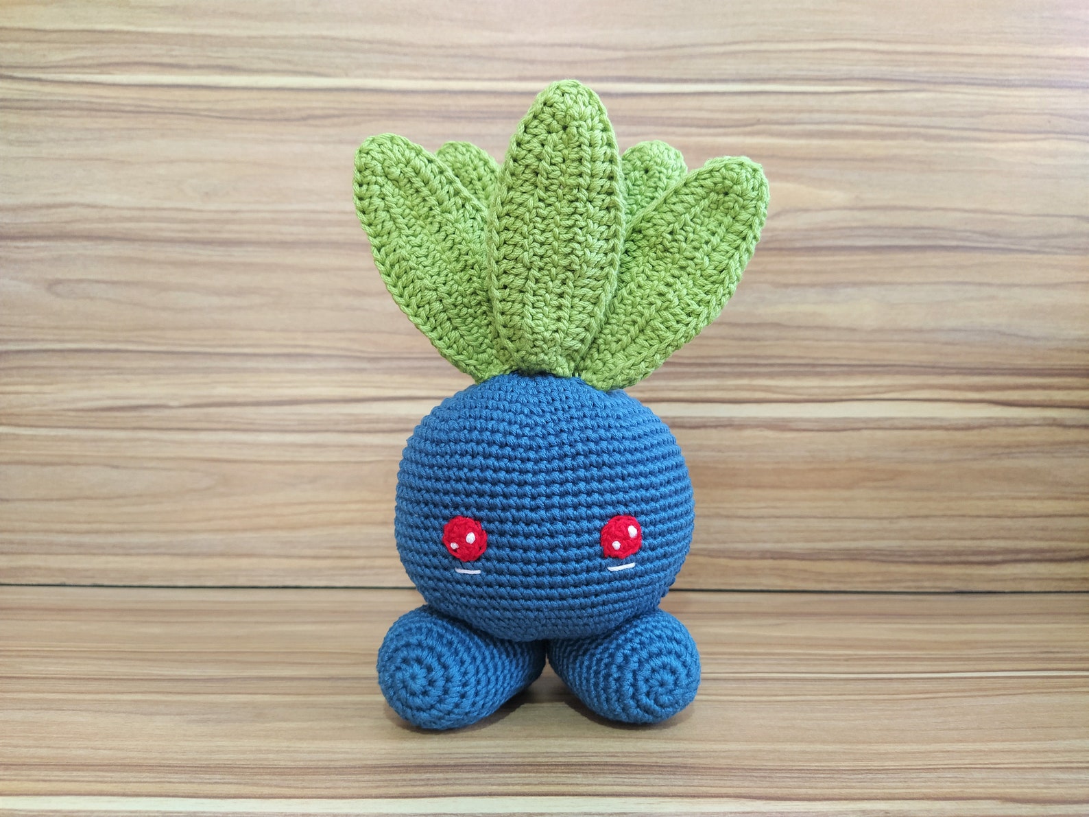 Oddish Crochet Pattern, Oddish Pokemon Pattern, Oddish Amigurumi ...