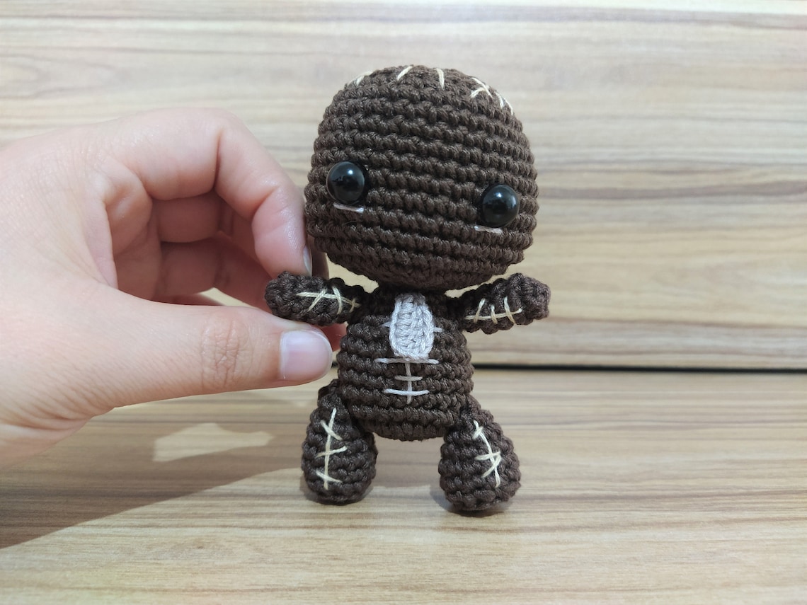 Sackboy Amigurumi Crochet Pattern Sackboy Crochet Sackboy - Etsy