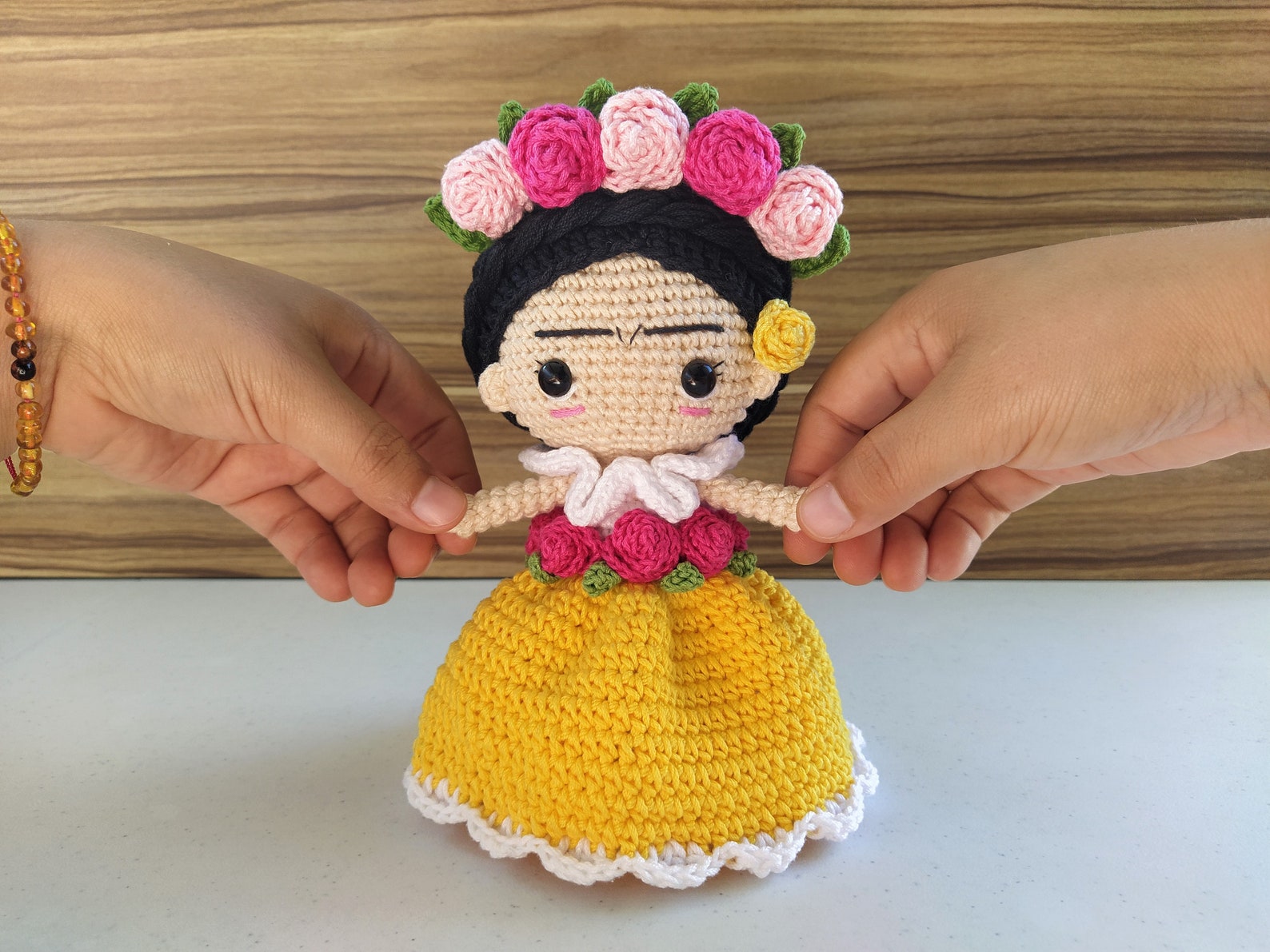 Frida Kahlo Amigurumi Doll Crochet Pattern Frida Khalo - Etsy