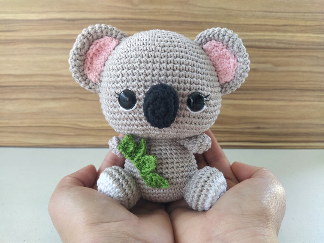 Koala Crochet Pattern, Koala Amigurumi, Crochet Koala Pattern, Koala ...