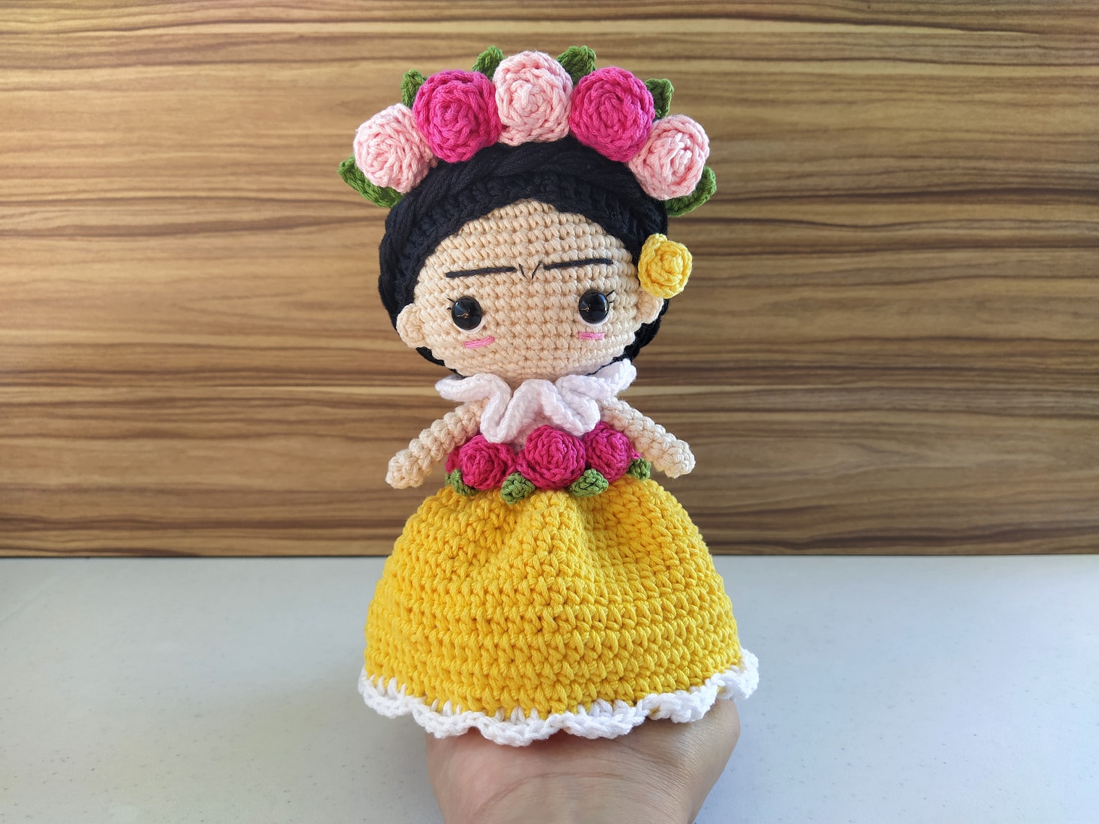 Frida Kahlo Amigurumi Doll Crochet Pattern Frida Khalo - Etsy