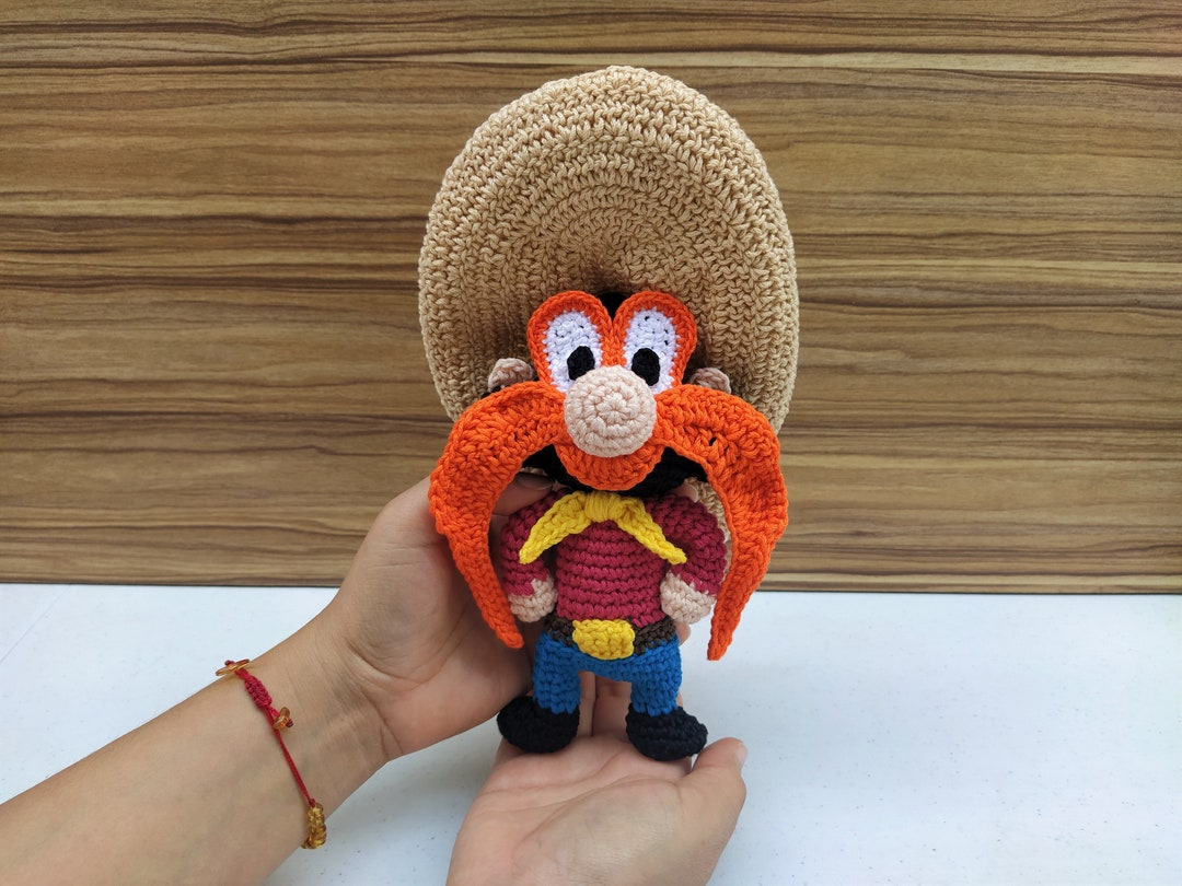 Yosemite Sam Crochet Pattern, Yosemite Sam Pattern Crochet, Looney ...