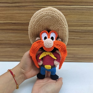 Yosemite Sam Crochet Pattern, Yosemite Sam Pattern Crochet, Looney ...