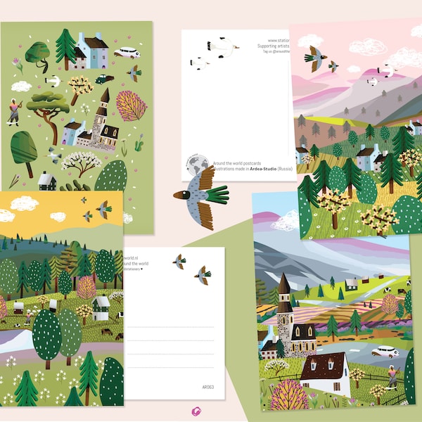 Nature Postcard - Etsy