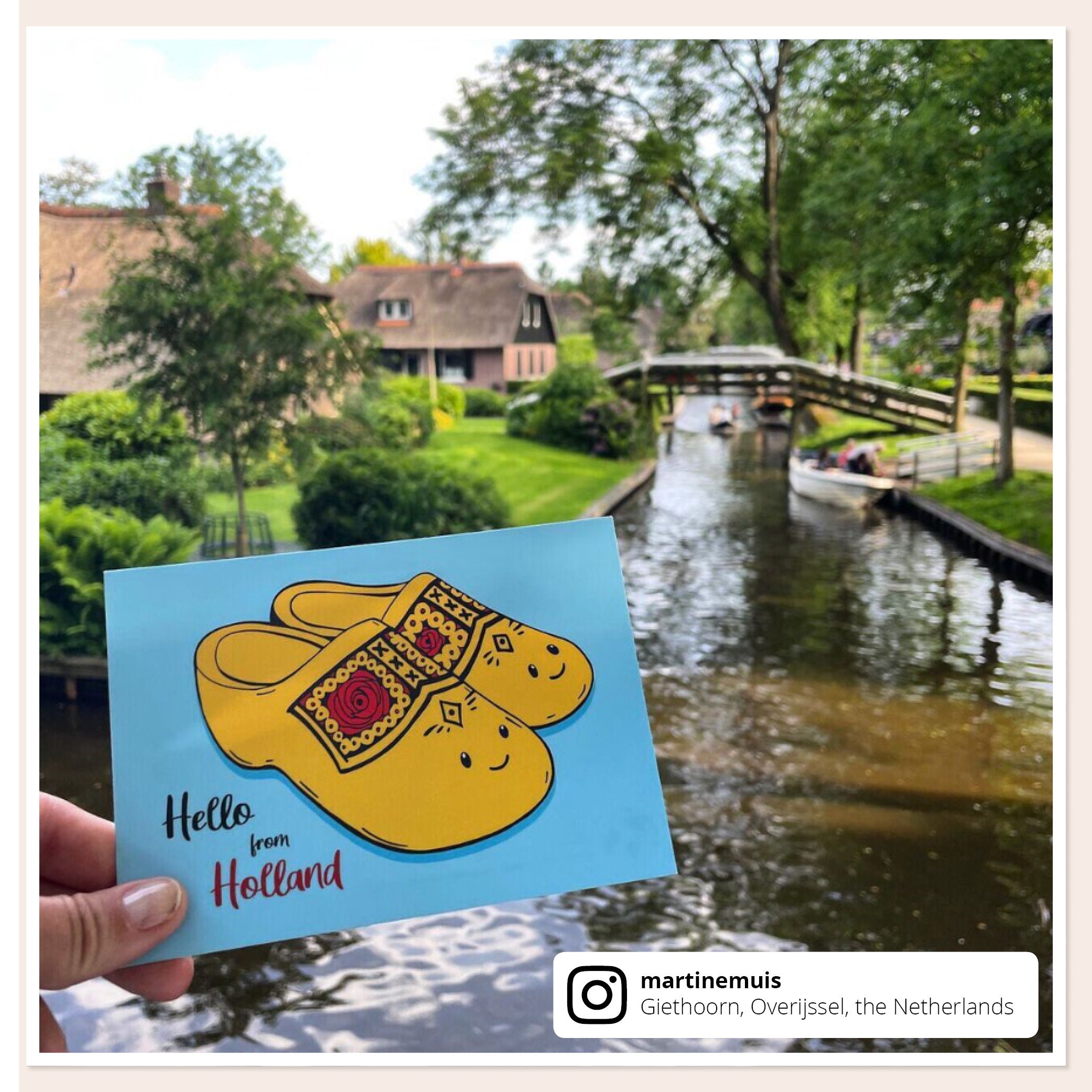 Hello from Holland postcard set | Etsy