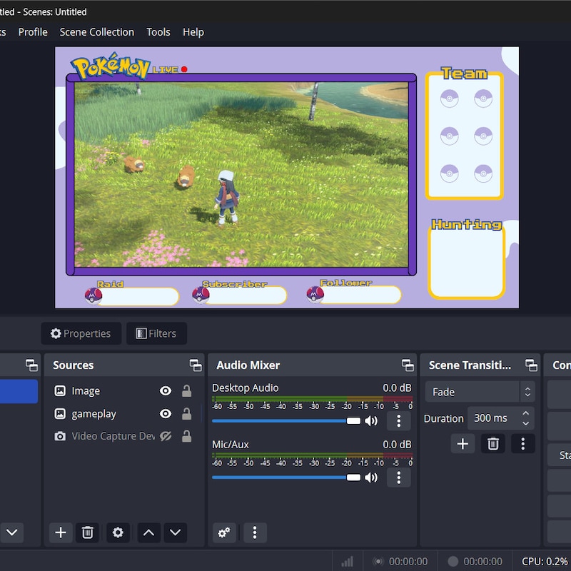 3ds Twitch Overlay - Etsy
