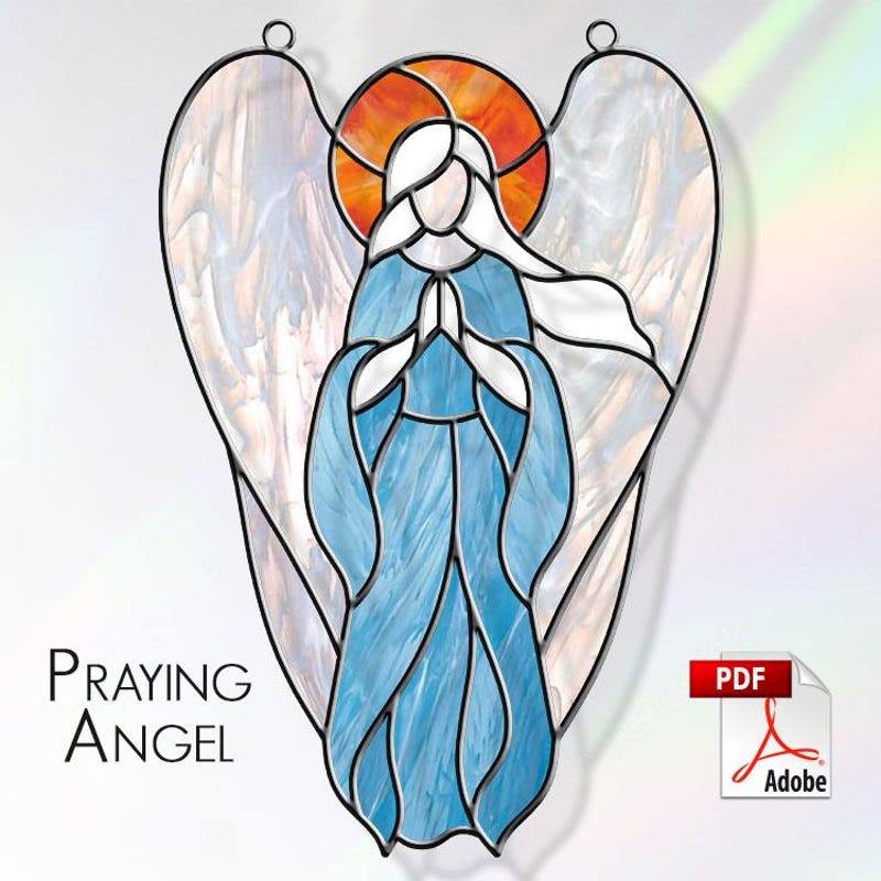 Stained Glass Angel Patterns
