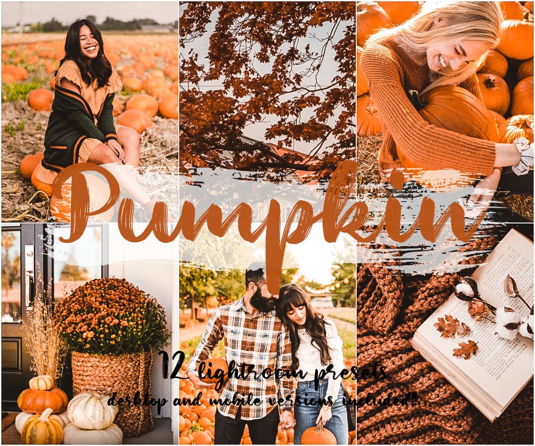 Fall Presets Autumn Presets Fall Lightroom Mobile Presets - Etsy
