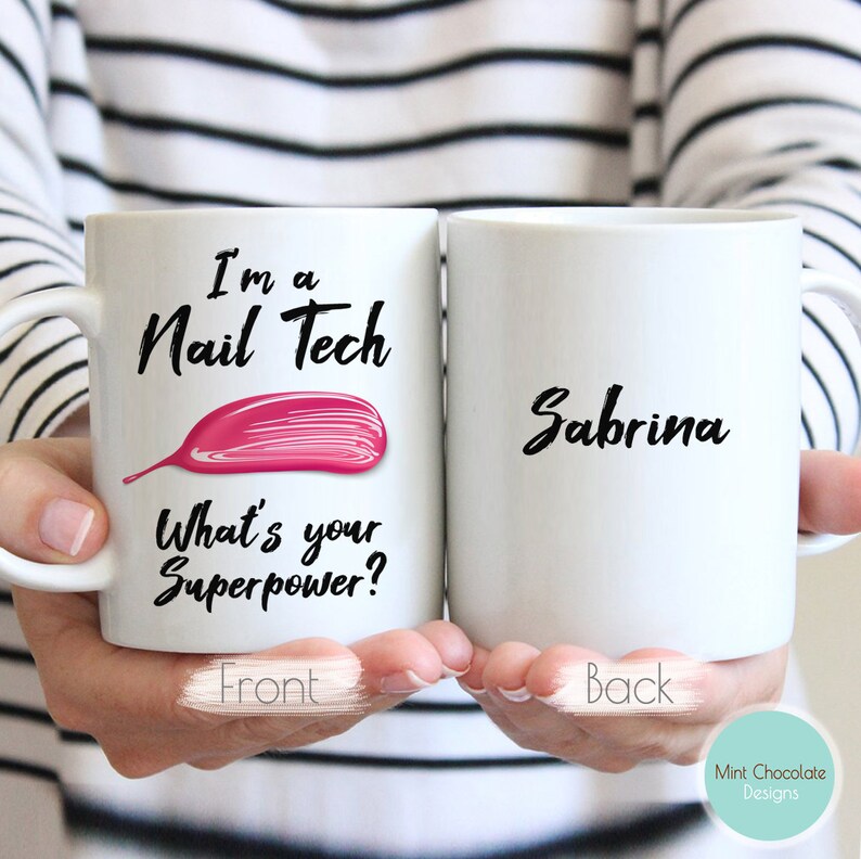 I'm A Nail Tech 2 Best Nail Tech Mug Gift for Nail - Etsy