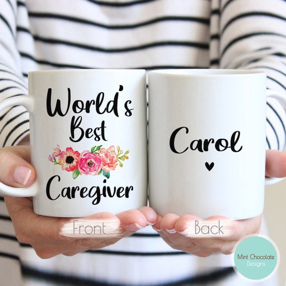 World's Best Caregiver Thank You Caregiver Custom - Etsy