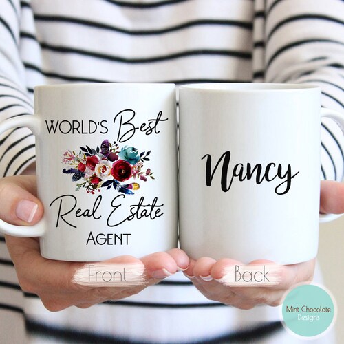 Custom Name Sold by Coffee Mug Real Estate Marketing Real - Etsy