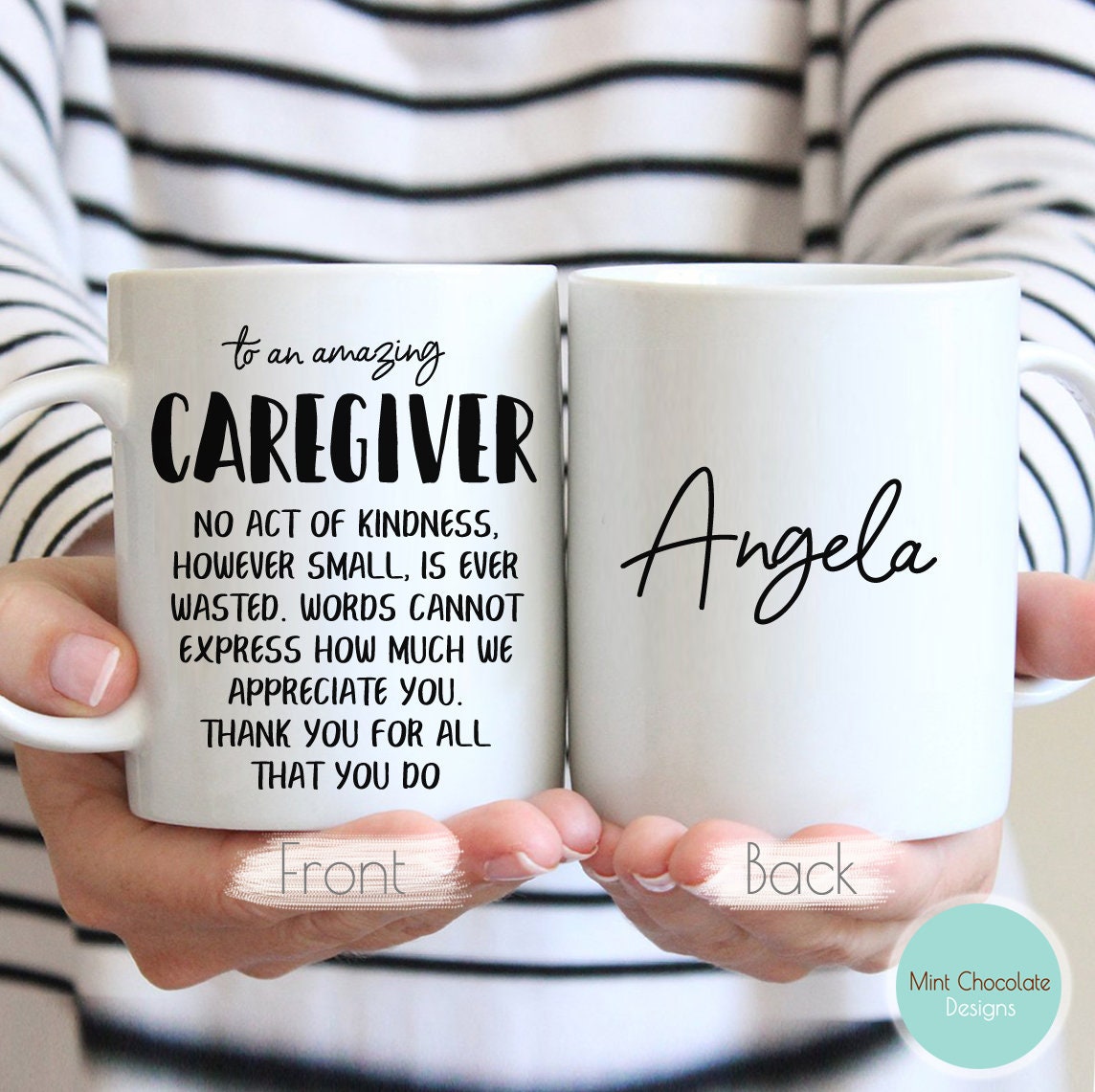 To an Amazing Caregiver Caregiver Mug Caregiver Gift Ideas | Etsy