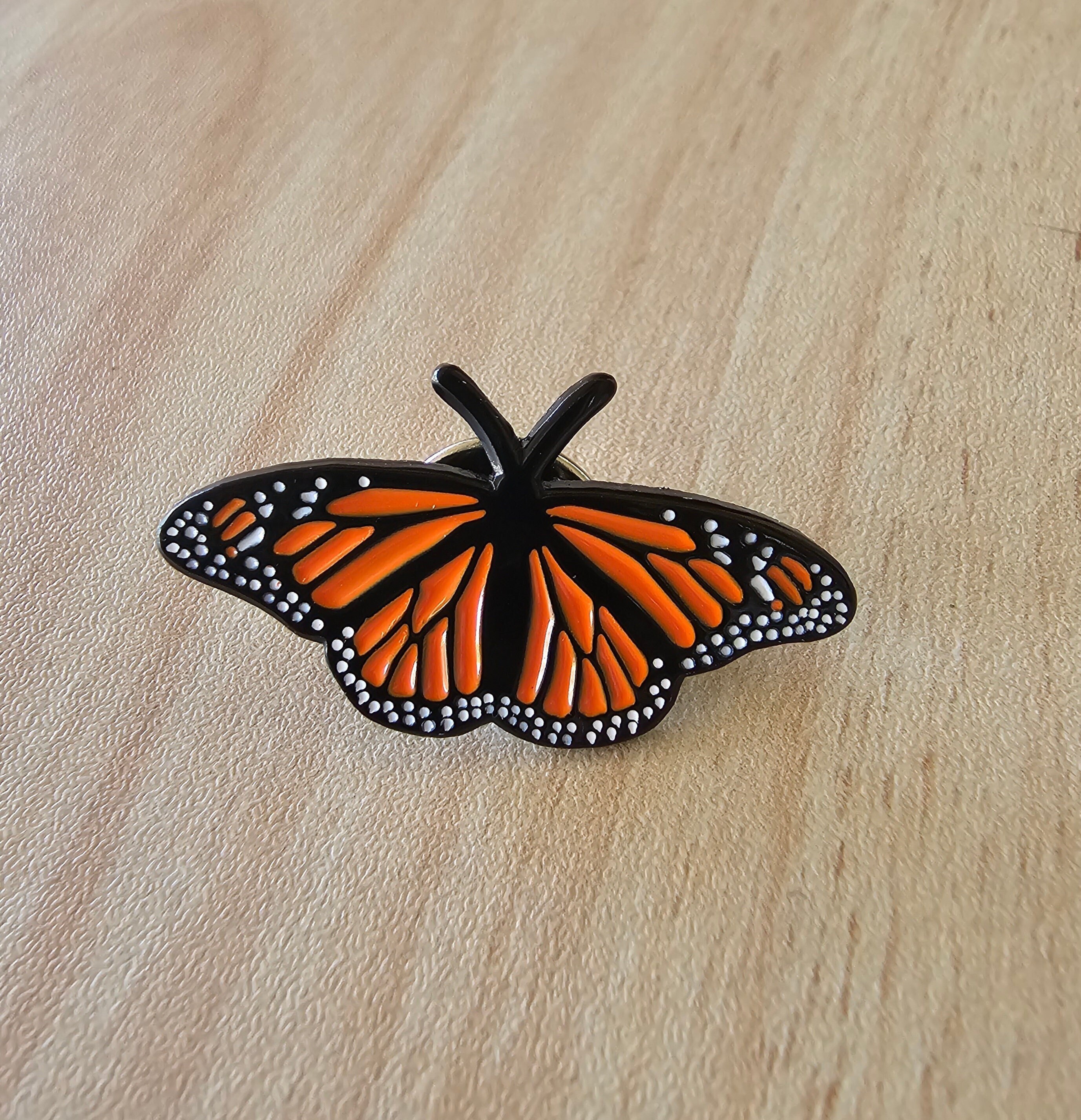 Monarch Butterfly Enamel Pin | Butterfly Pin | Butterfly Gift | Nature ...