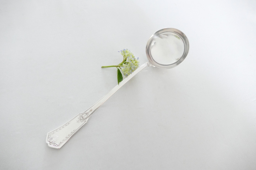 Silver-plated Empire Soup Spoon Sans Gène Societé Francaise D'alliage D ...