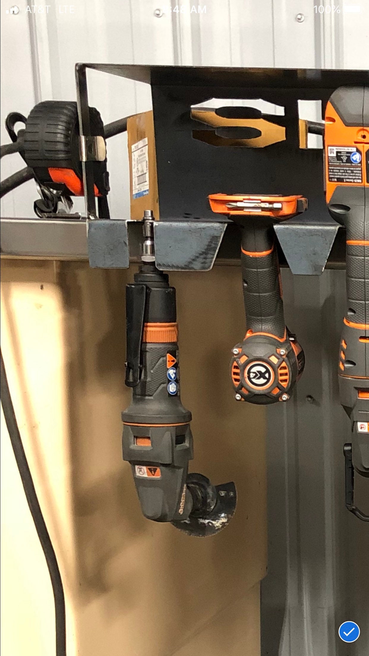 SVG FILE - Drill Holder _ Ridgid Tool Holder - Tool Organizer - She ...