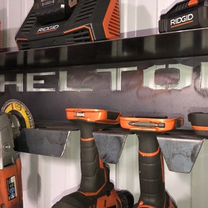 SVG FILE - Drill Holder _ Ridgid Tool Holder - Tool Organizer - She ...