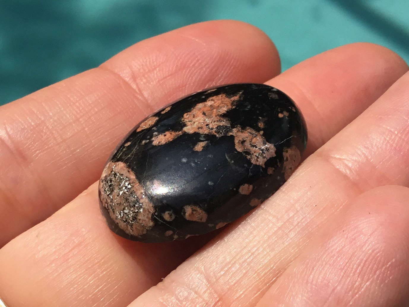 Plum Blossom Jasper Oval Shape Cabochon Gemstone for Jewelry | Etsy