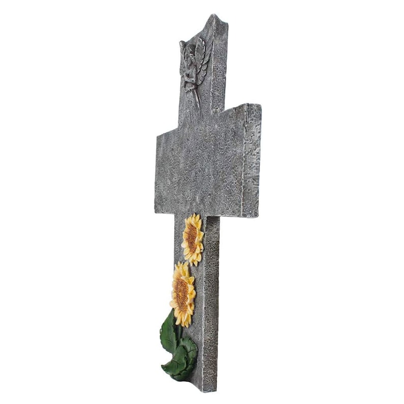 Personalized Pet Memorial Garden Stone Burial Cross for Pets - Etsy