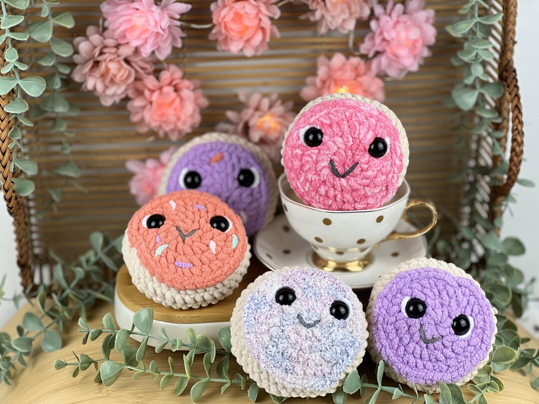 Crochet Sugar Cookies, With or Without Sprinkles, Sweet Gift - Etsy