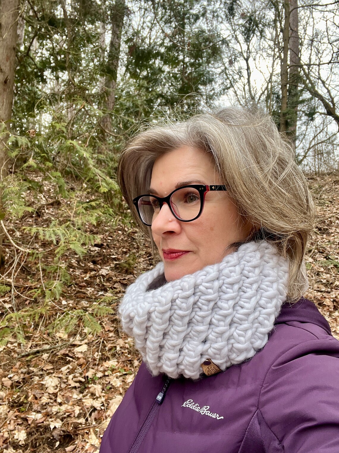 Snowdrift Cowl, Super Bulky Crochet Pattern, - Etsy