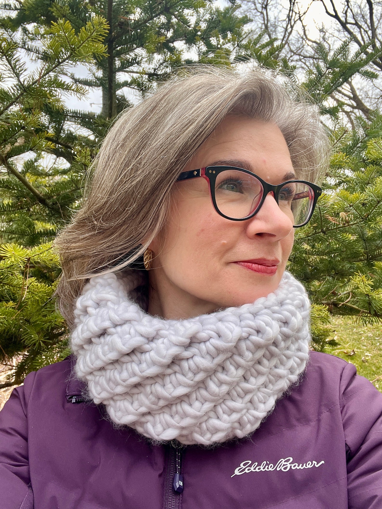 Snowdrift Cowl, Super Bulky Crochet Pattern, - Etsy
