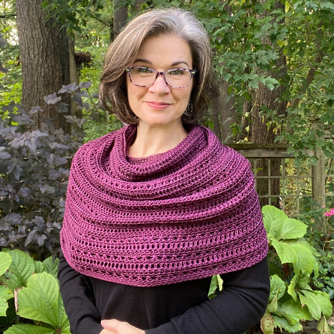 First Frost Crochet Cowl, Crochet Cowl Pattern, Pooling Cowl, Multiple ...