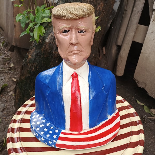 Trump Bust - Etsy
