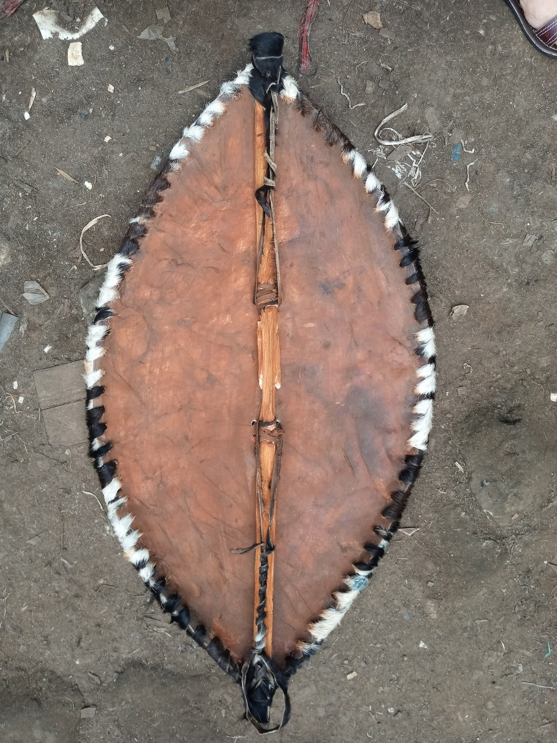 Original Zulu Warriors Shield Fully-functional Black Brown Red | Etsy
