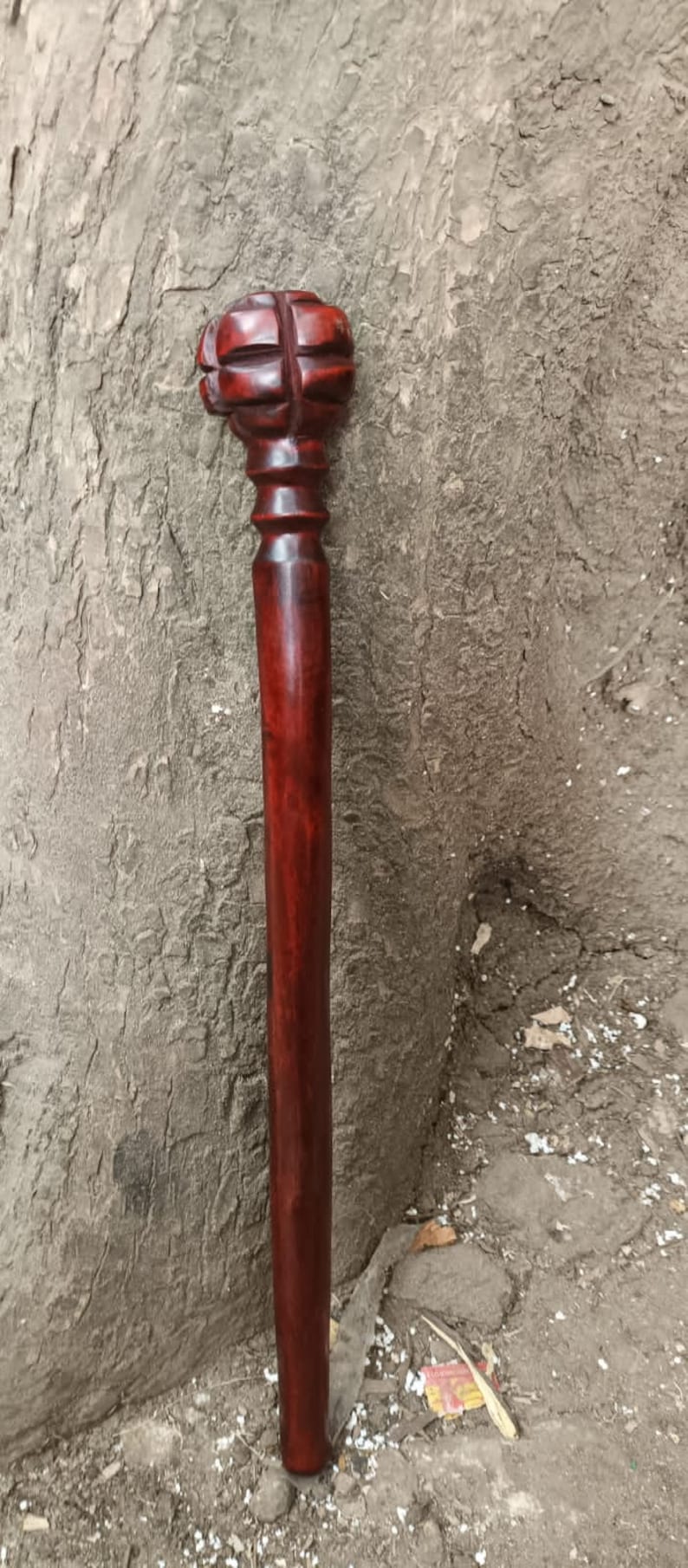 Traditional South African Style Walking Stick Cane Unisex Solid 1PC ...