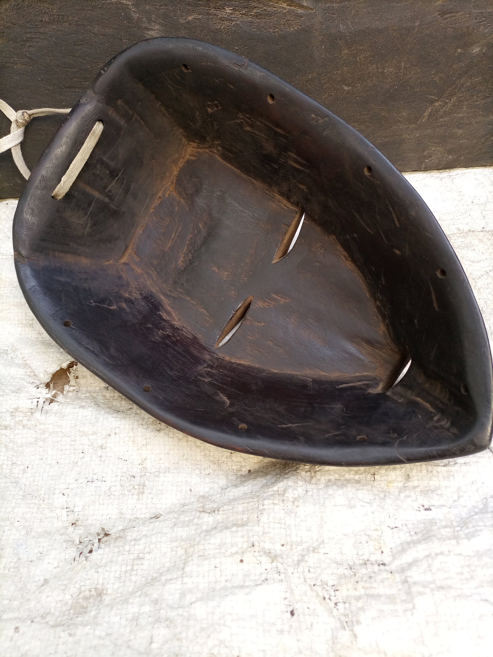 Vintage Lulua Tribe Long Mask DRC Africa Original Wood Art - Etsy