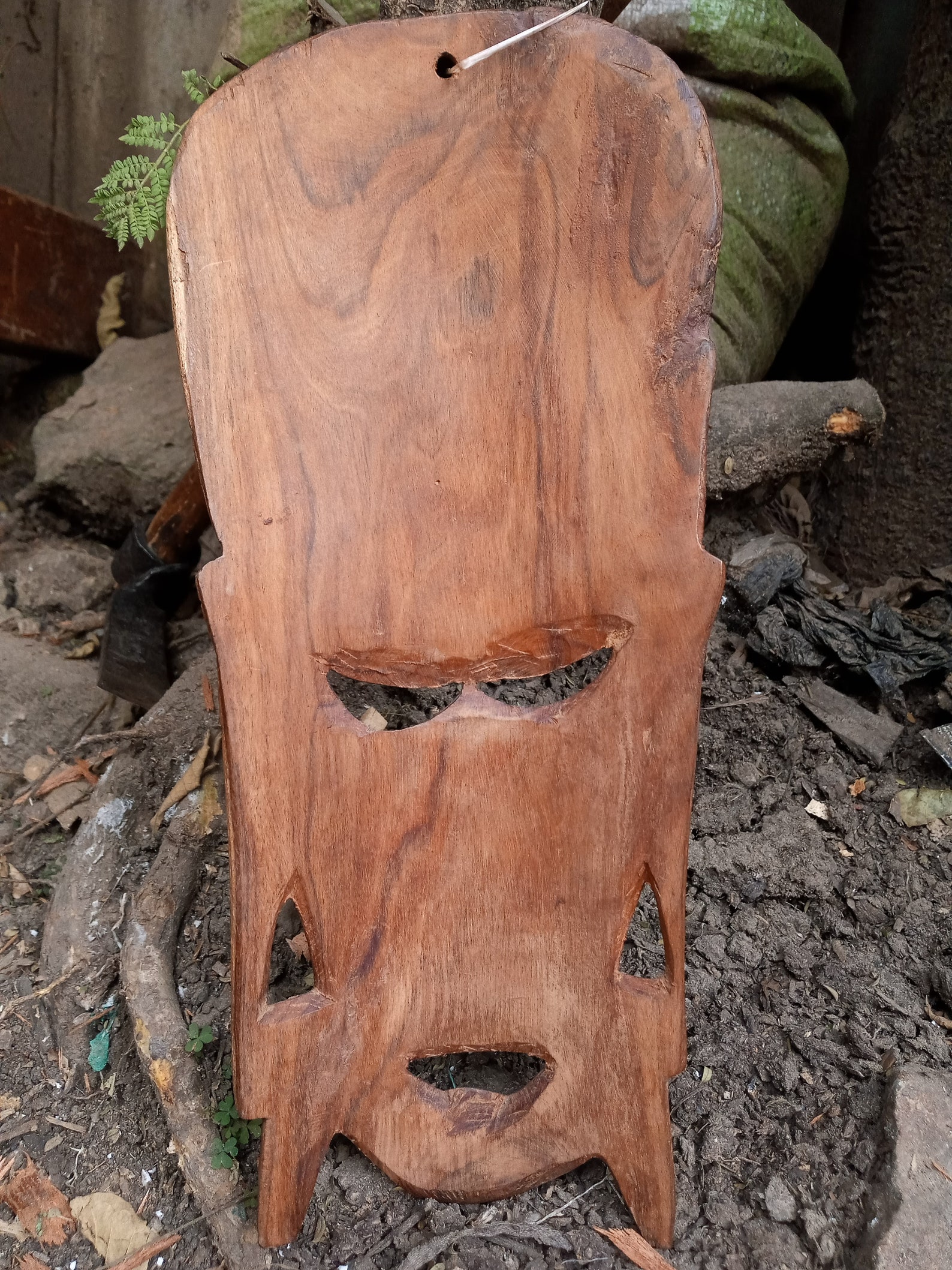 Kamba Tribal Plaque Face Mask Kenya Africa Rose Wood Carving | Etsy