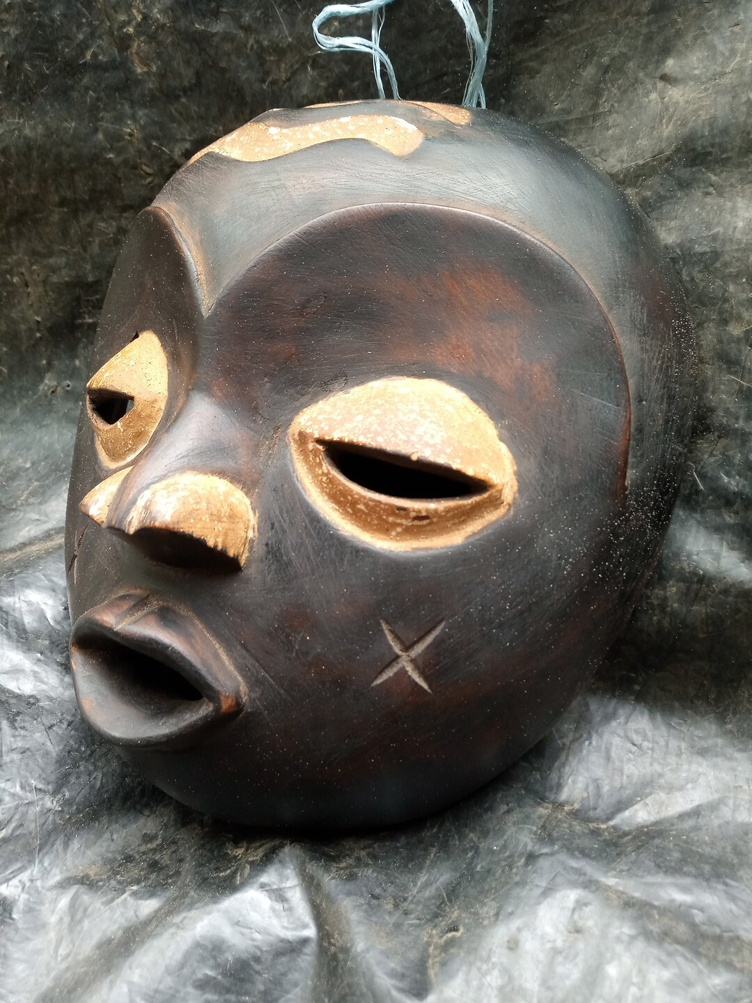 Pende Tribe Original Vintage Tribal Mask Decorative Wall Hanging USED ...