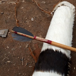 Bow Arrows Quiver Archery Set Fully Functional Kamba Tribe Original ...