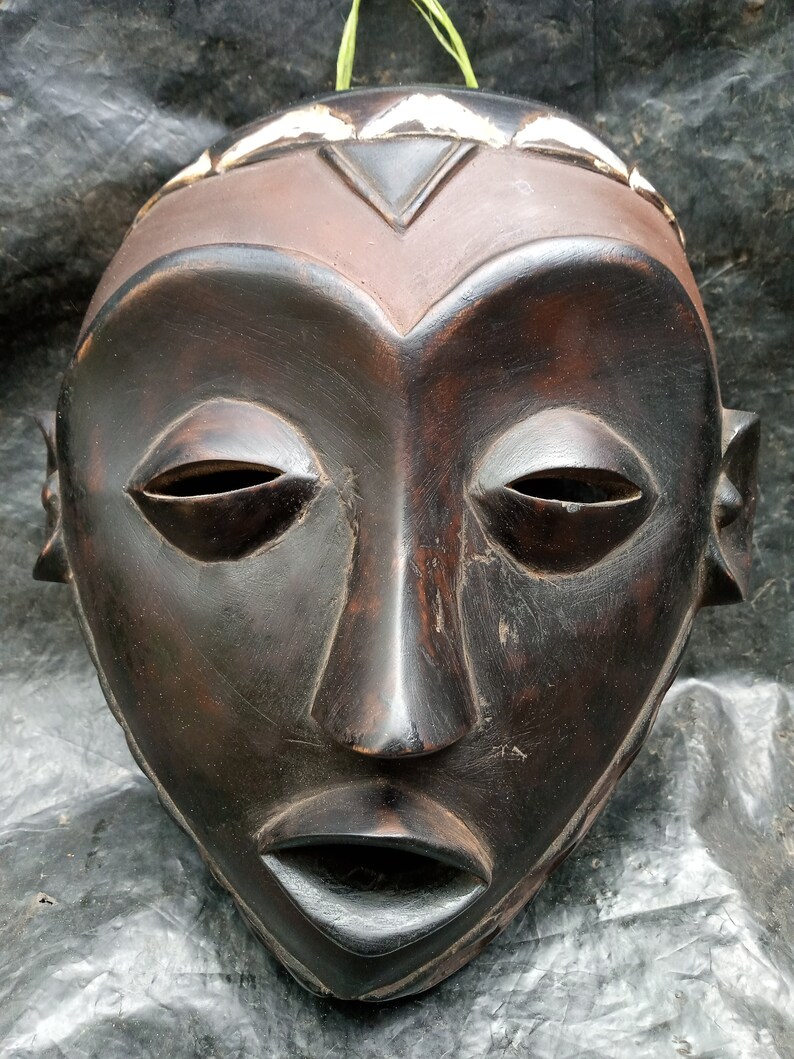 Pende Tribe Original Vintage Tribal Mask Decorative Wall Hanging USED ...