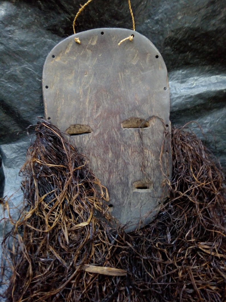 Bembe Tribal Mask Vintage Hand Carved Primitive Original Antique ...