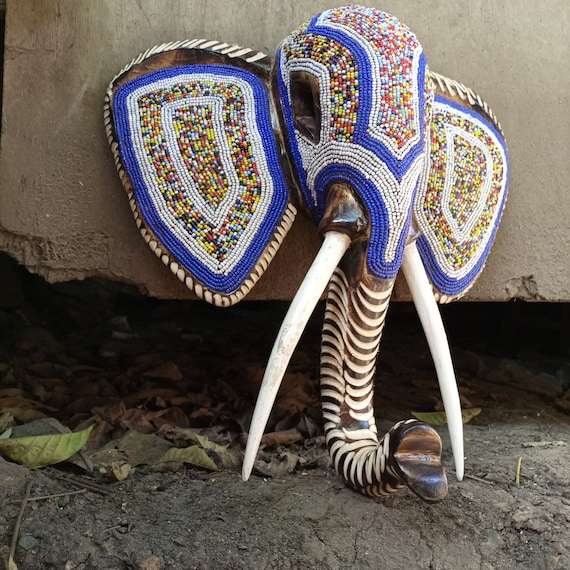 African Elephant Animal Mask