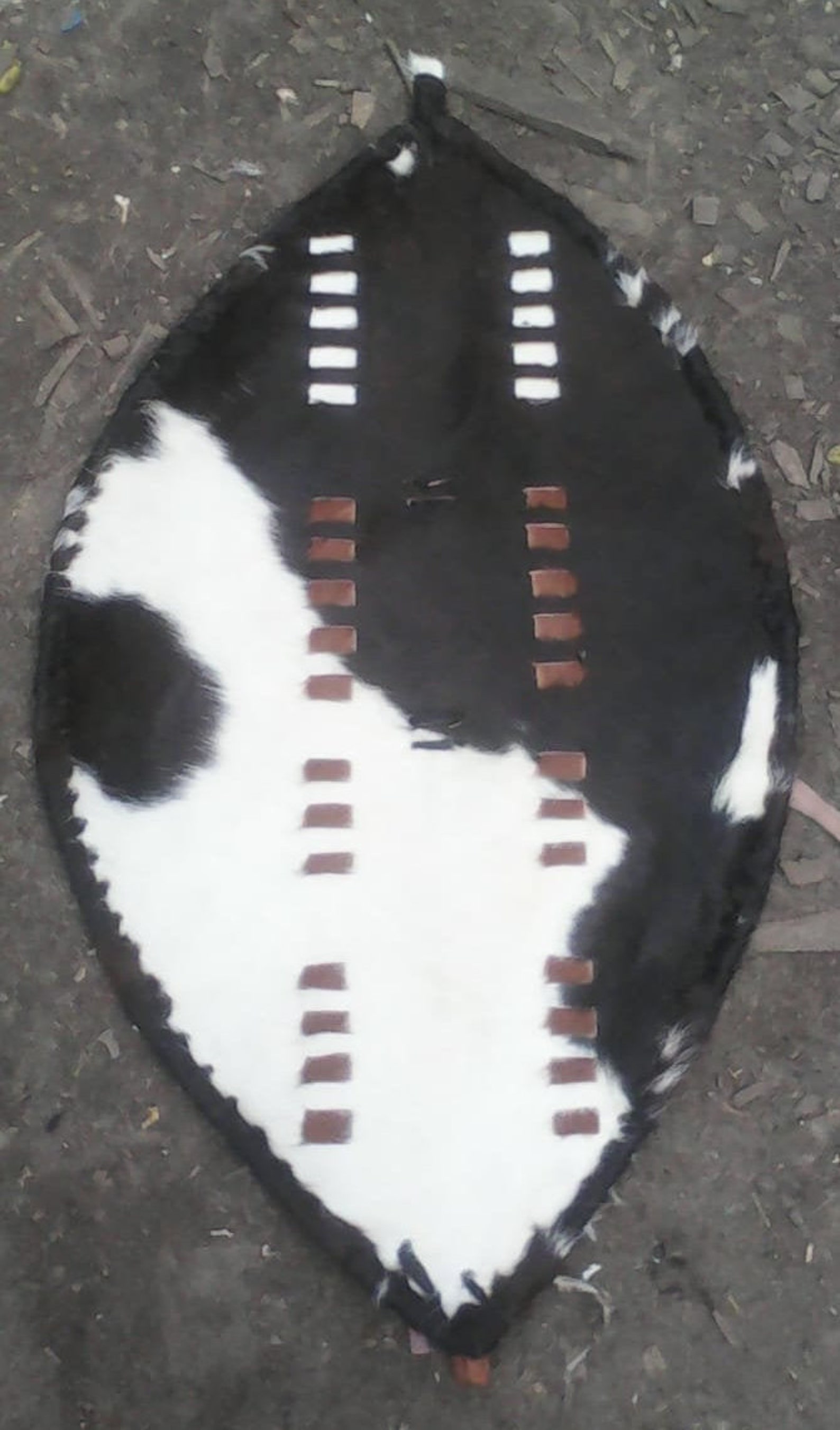 Original Zulu Warriors Shield Fully-functional Black Brown & - Etsy