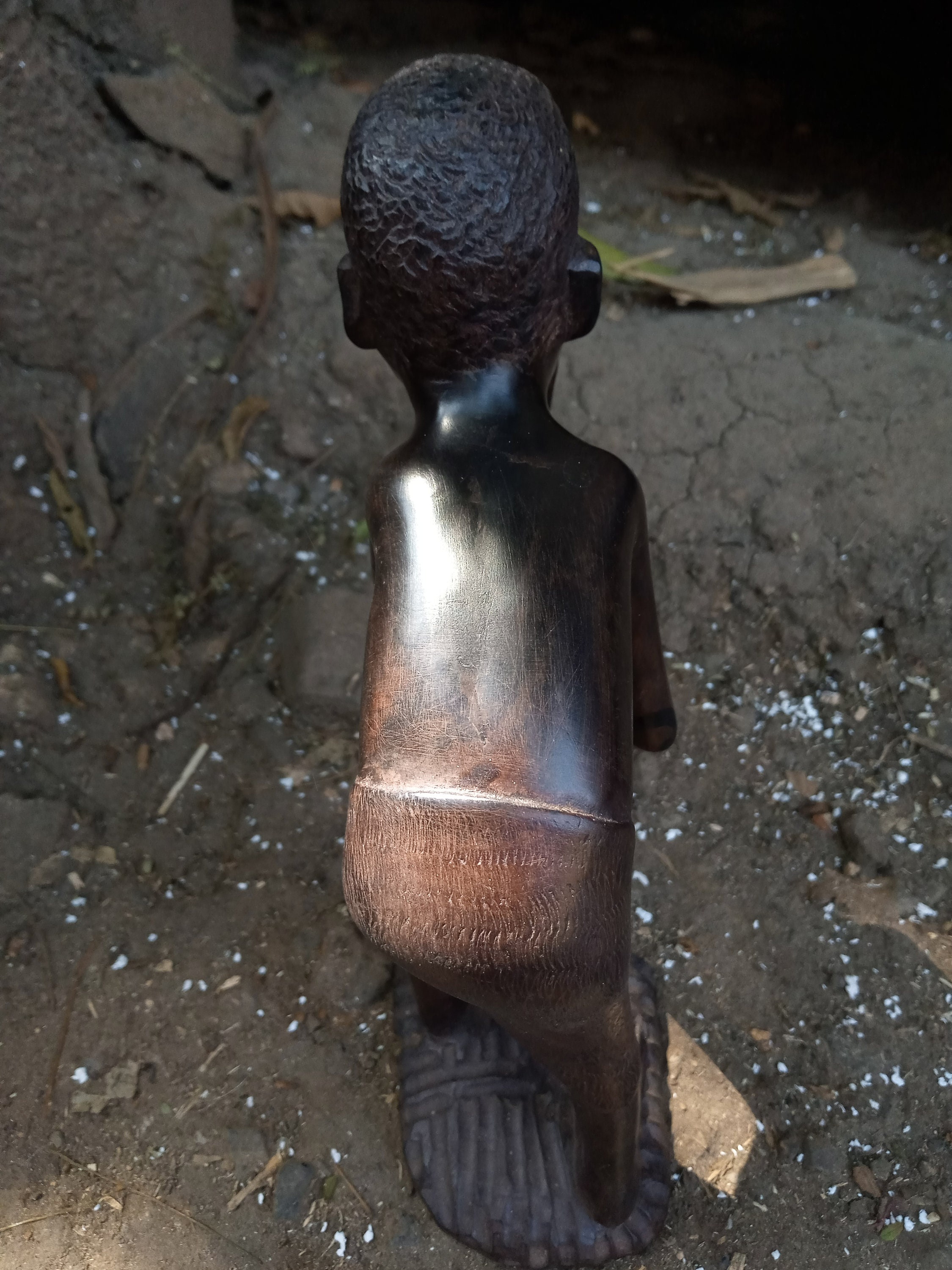 Maasai Elder Carved Blackwood Rosewood Original Kamba Tribal Art Kenya ...