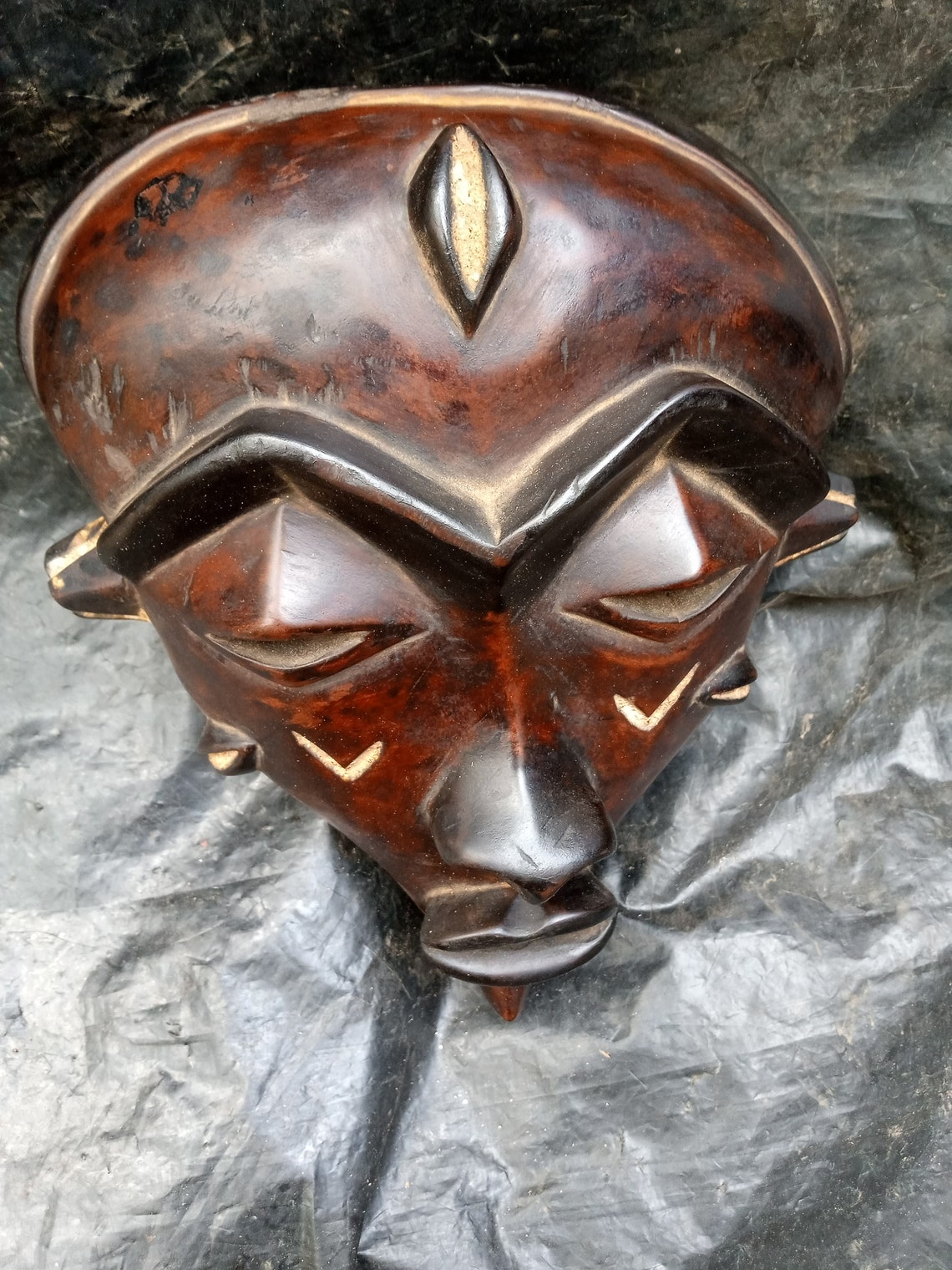 Original "maladie" Pende Tribe Vintage Tribal Mask Decorative Wall ...