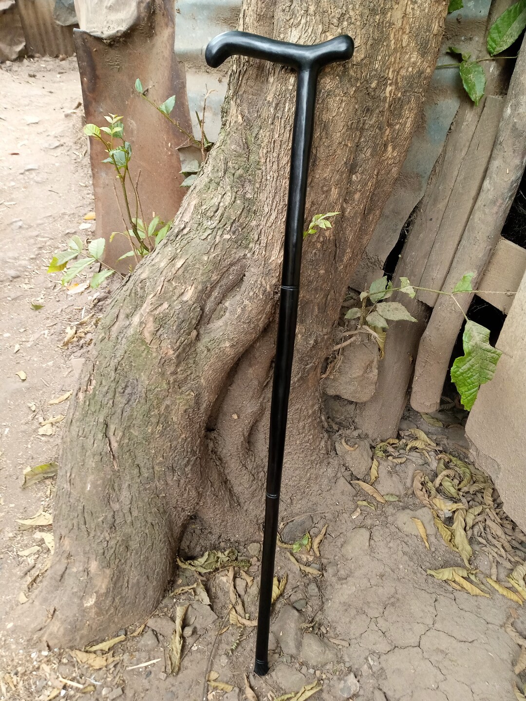 Original African Hiking Walking Stick Classic Cane Handmade Kenya ...