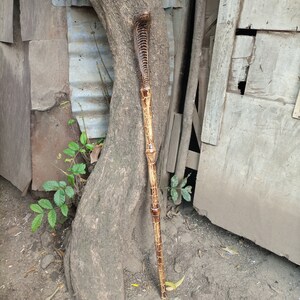 28-67IN Original African Kamba Tribe Cobra Snake Serpent 1PC Solid ...