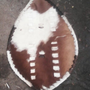 Original Zulu Warriors Shield Fully-functional Black or Brown & White ...