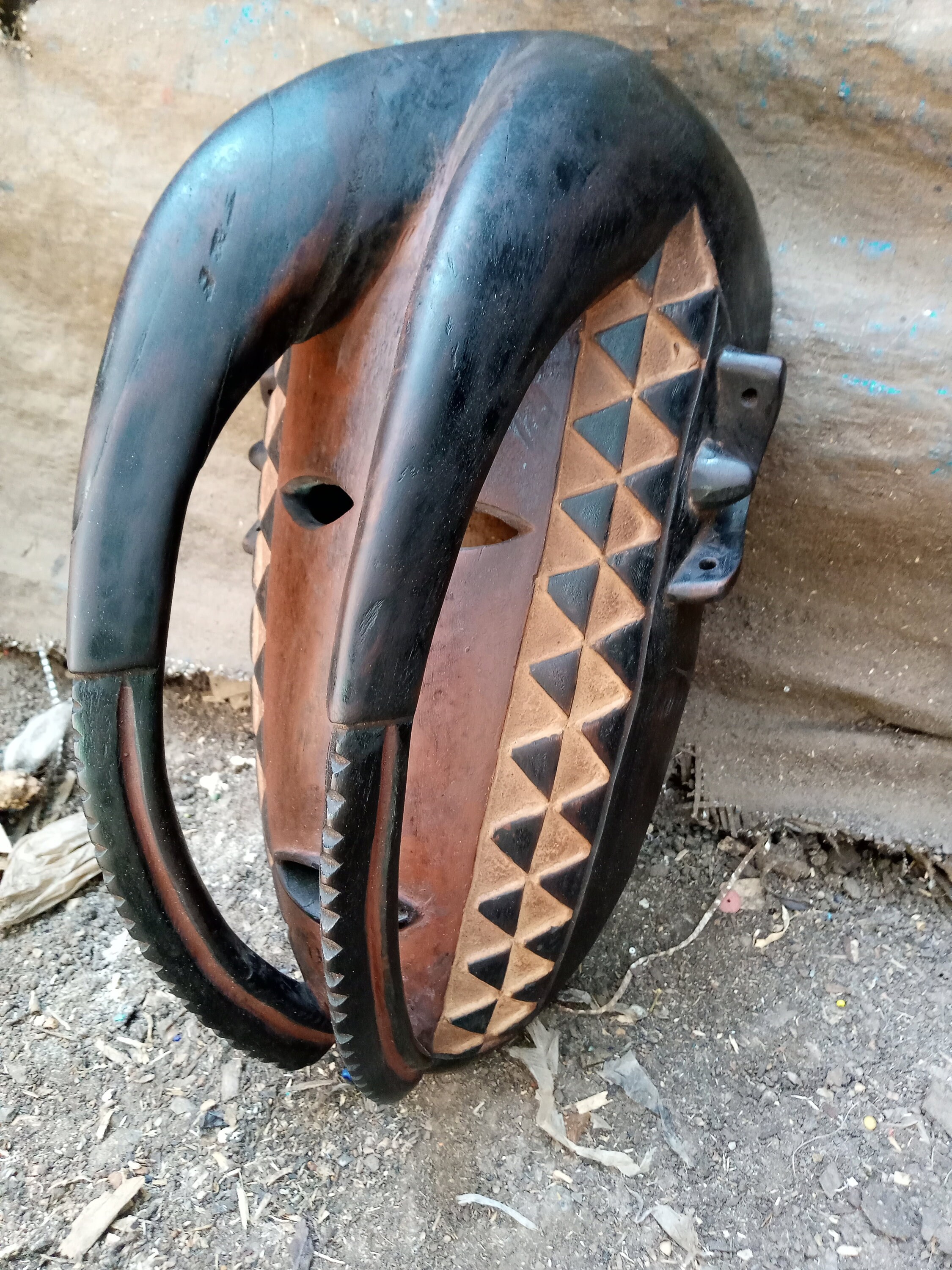 Functional Kwele Tribe Tribal Mask Gabon West Africa Wood Art - Etsy