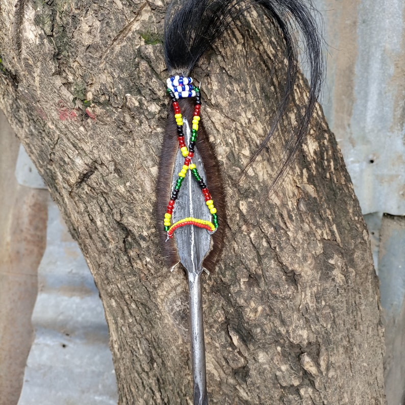 Maasai Spear Original Fully Functional Ceremonial 60IN - Etsy
