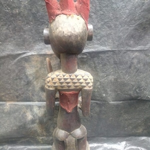 Antique Pende Tribe " Warrior Chief" Original Vintage Statue Carved ...